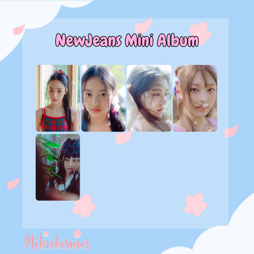 Photocards NewJeans Mini Album | Shopee Brasil