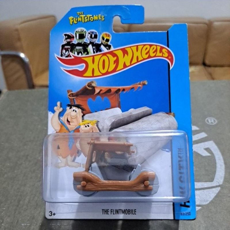 hot Wheels THE Flintmobile | Shopee Brasil