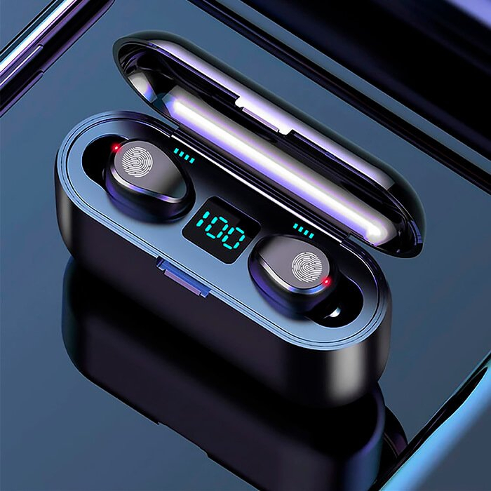 Fone De Ouvido F9 Bluetooth Microfone Celular Samsung Xiaomi Shopee