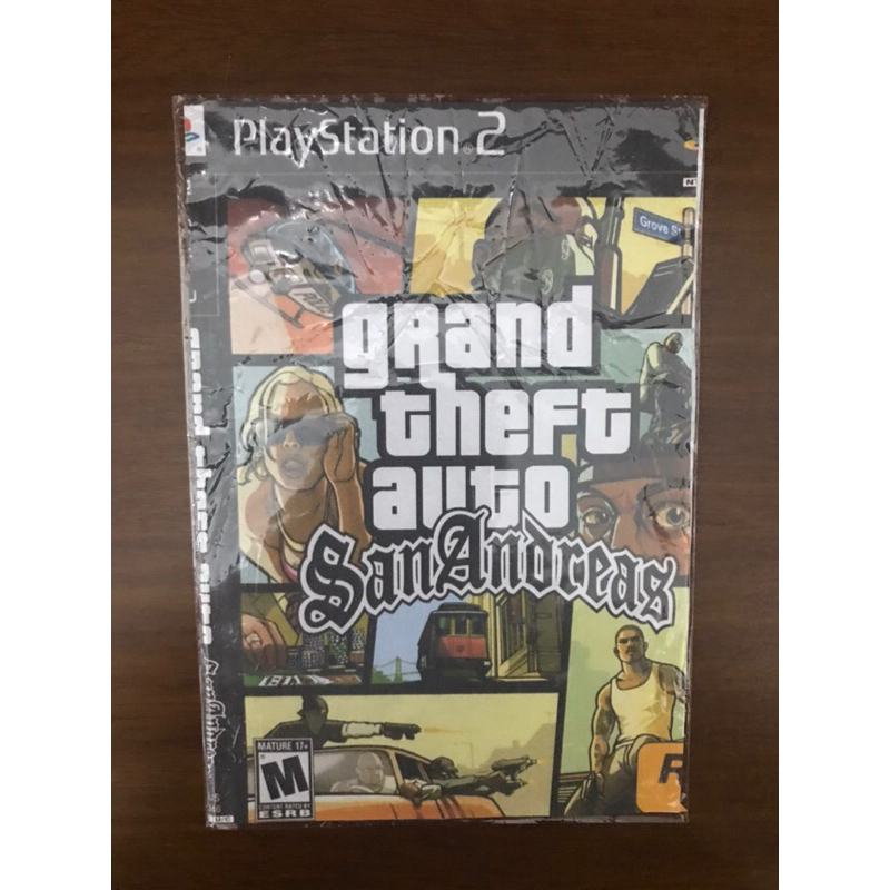 Jogo DVD Grand Theft Auto ( San Andreas ) de PlayStation 2! Paralelo ...
