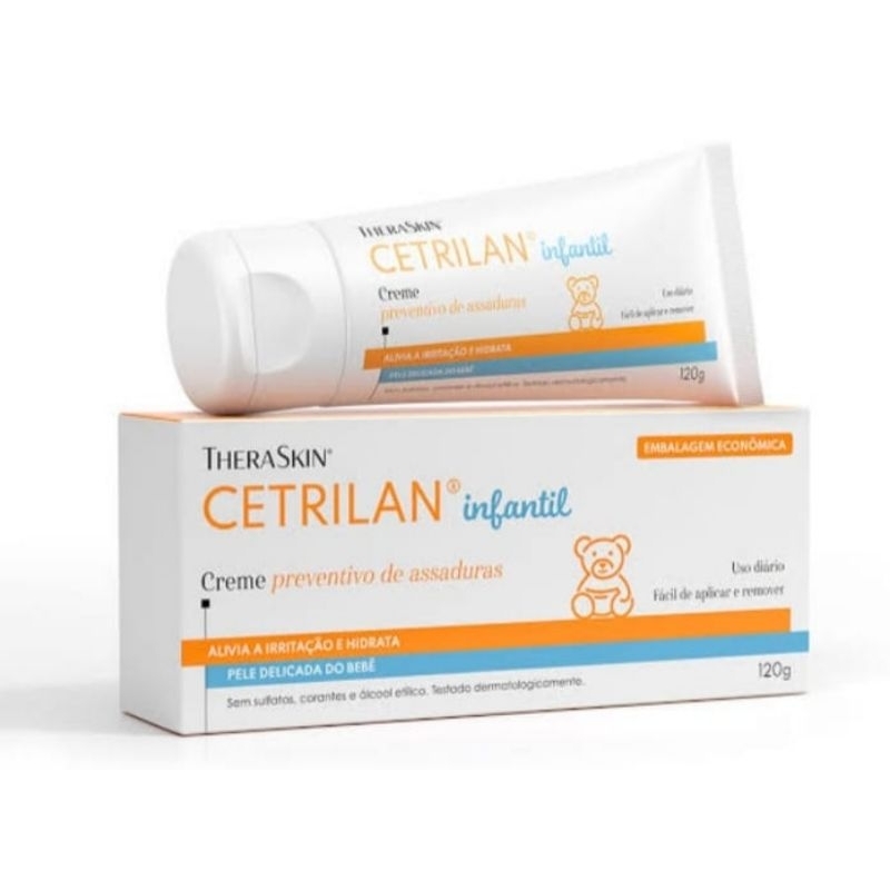 Cetrilan creme protetor contra assaduras 120g | Shopee Brasil