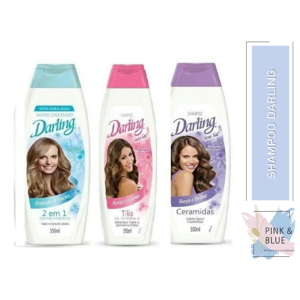 Shampoo Darling 350ml (Escolha o tipo) | Shopee Brasil