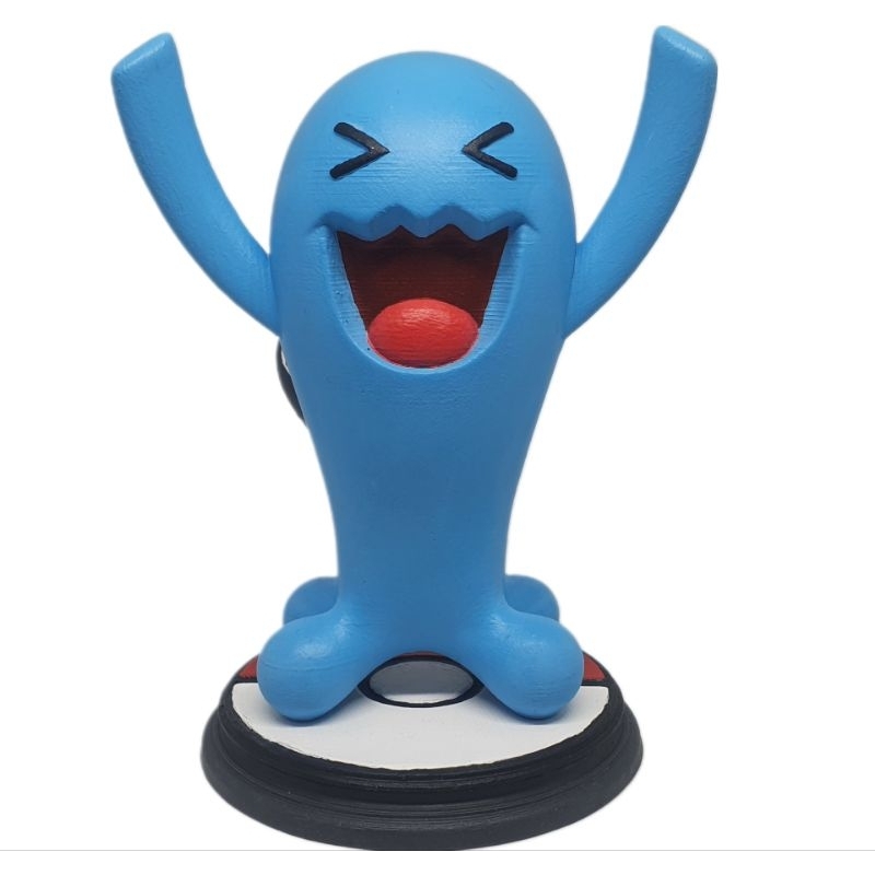 Pokemon Wobbuffet Equipe Rocket Action Figure | Shopee Brasil