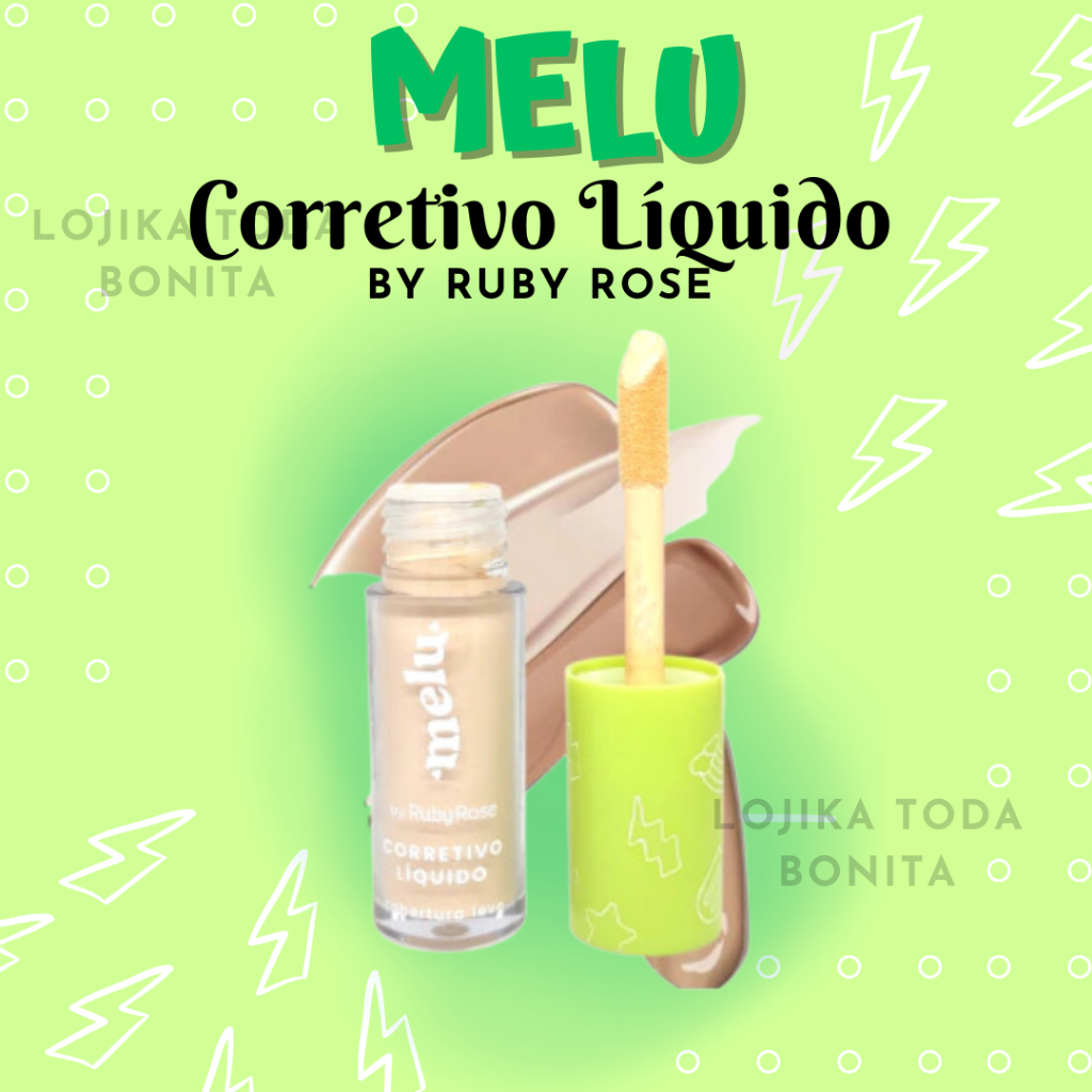 Corretivo Melu Ruby Rose | Shopee Brasil