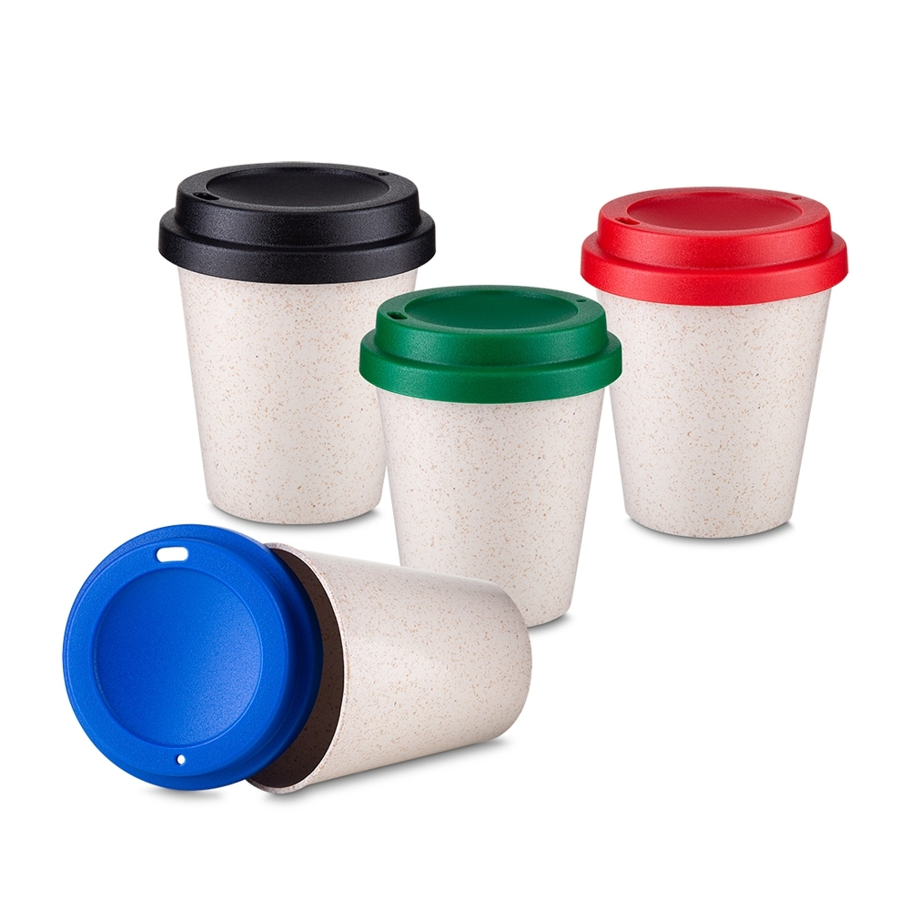 Copo Fibra de Arroz 350ml - 14498 | Shopee Brasil