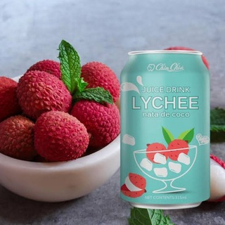 SUCO DE LICHIA COM COCO CHIN CHIN 315ML | Shopee Brasil