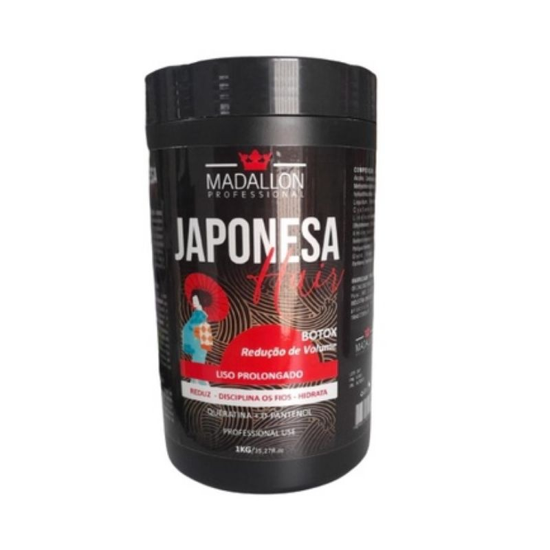 Botox Redutor De Volume Japonesa Hair Madallon 1kg Shopee Brasil