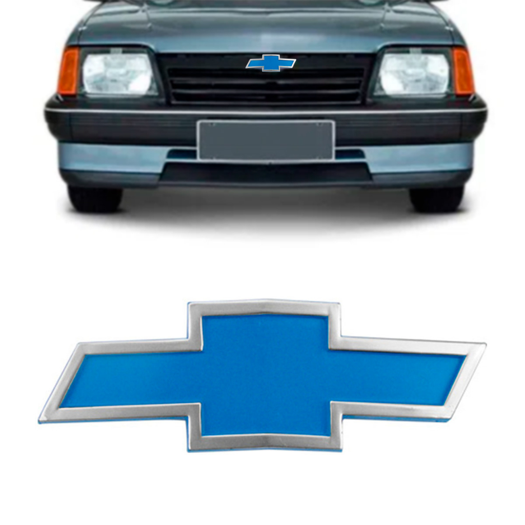EMBLEMA Grade Monza GRAVATA Azul MONZA 1982 até 1990 AZUL GRADE FRONTAL ...