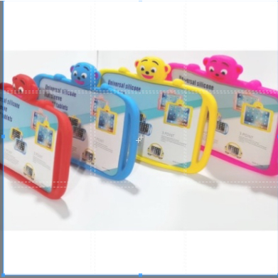 Capinha Capa Com Suporte Base Infantil Para Tablet 7 Polegadas Silicone ...
