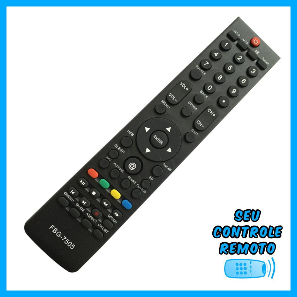7505 CONTROLE REMOTO TV LCD LED PHILCO (COM PILHAS) | Shopee Brasil