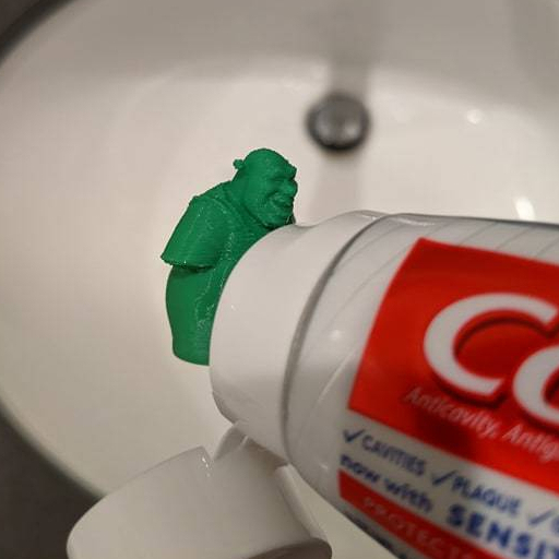 Tampas para Pasta de Dente | Shrek / Baymax / Banguela / Alien ...