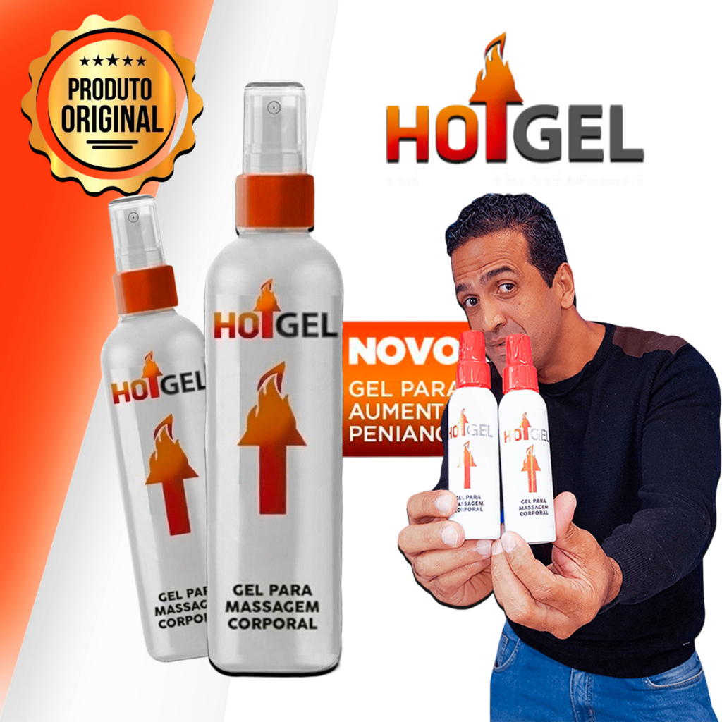 Pomada Original + 1 Gel Original Hot Gel 60ml Frete Grátis | Shopee Brasil