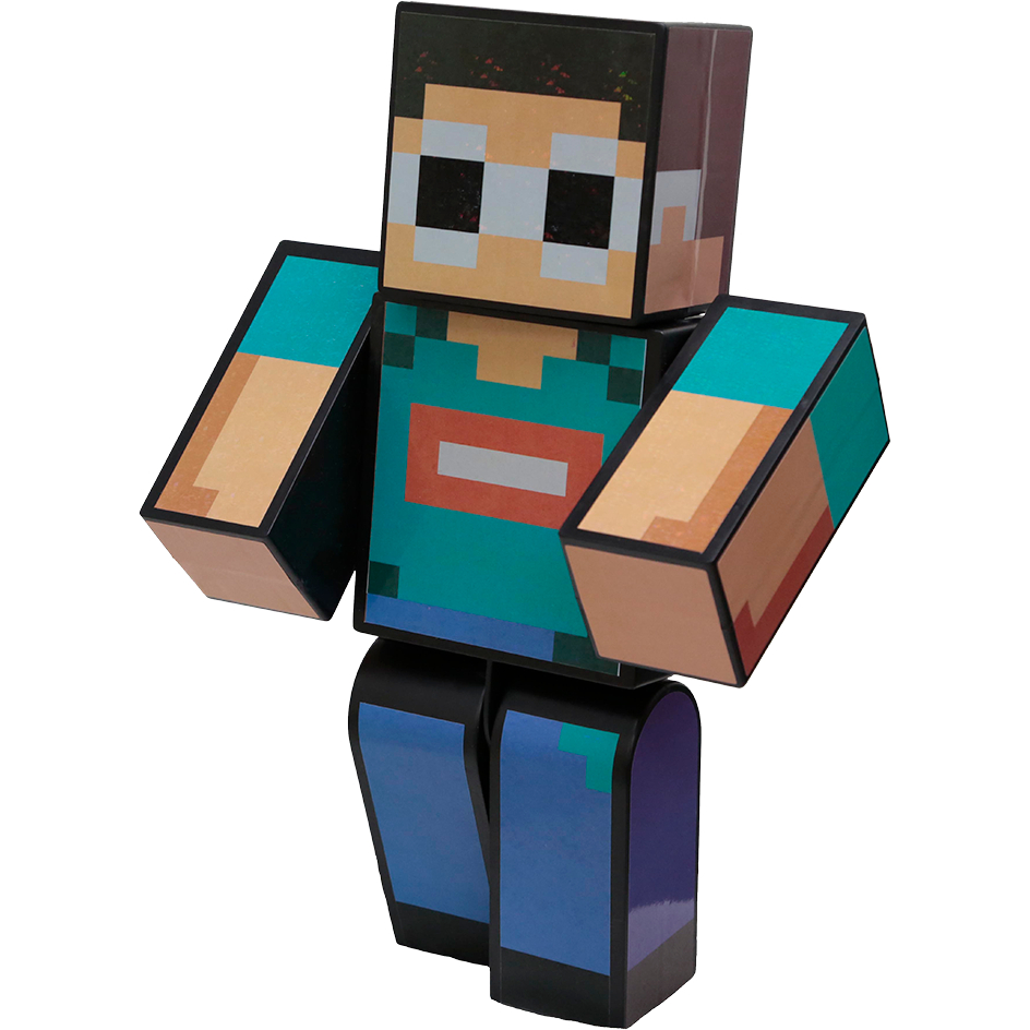 Boneco Minecraft George Streamer 35 Cm Boneco Grande - Algazarra ...