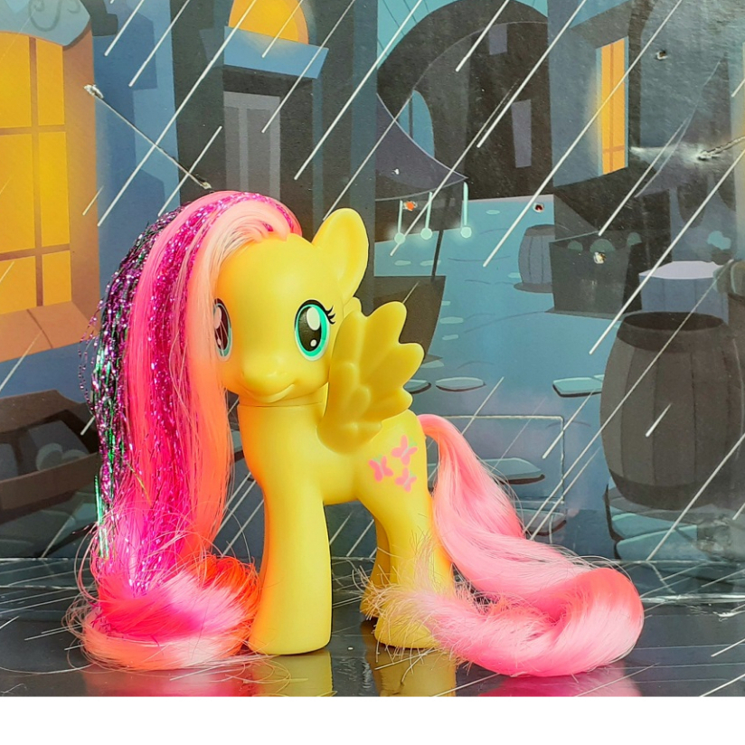 Boneca my little pony - Fluttershy -Rainbow Power - Nova - Original Hasbro | Shopee Brasil