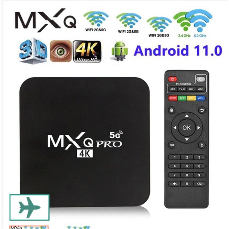 MXQ-PRO 4K 5G | Shopee Brasil
