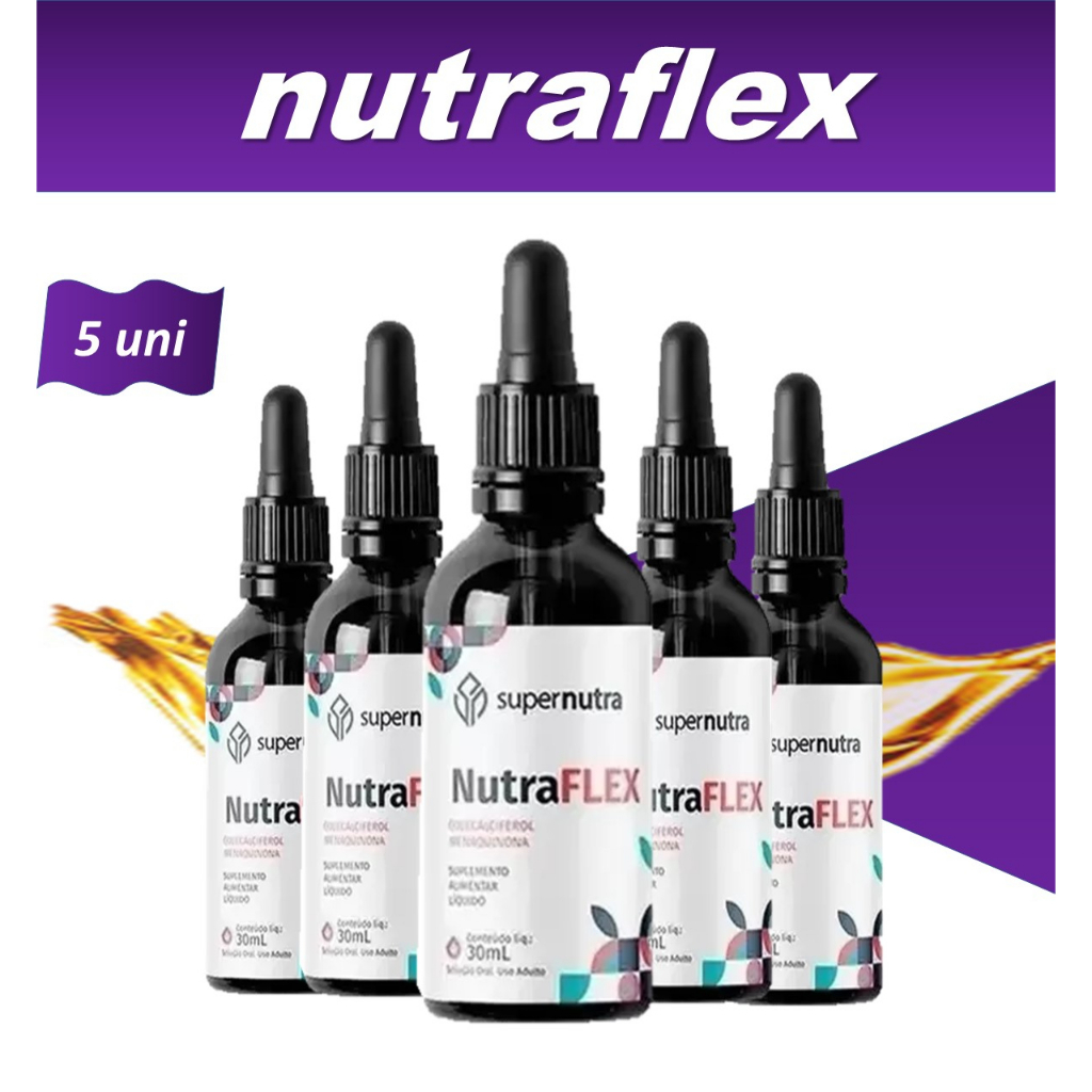 5 NUTRAFLEX ORIGINAL MEGA EFICAZ | Shopee Brasil