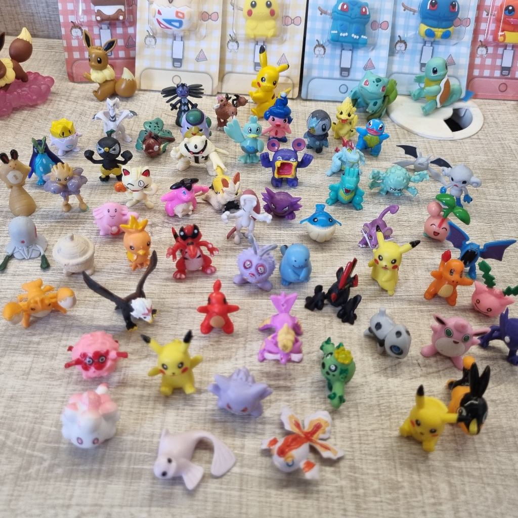 Miniaturas Pokémon Parte 2 - COM ESCOLHA! - 1ª geração - Kanto ...