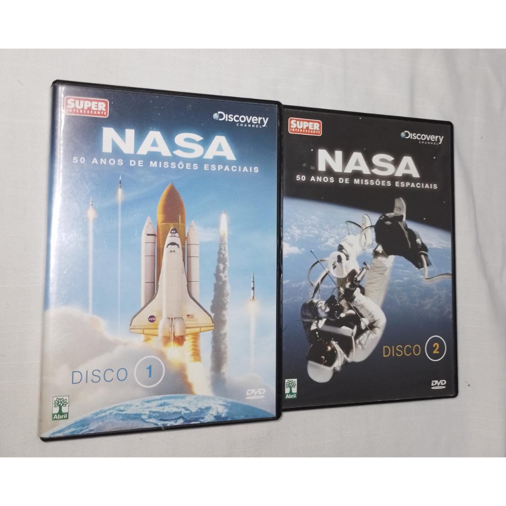 Dvd Nasa - 50 Anos De Missões Espaciais - 2 Discos ( 13650 ) | Shopee Brasil