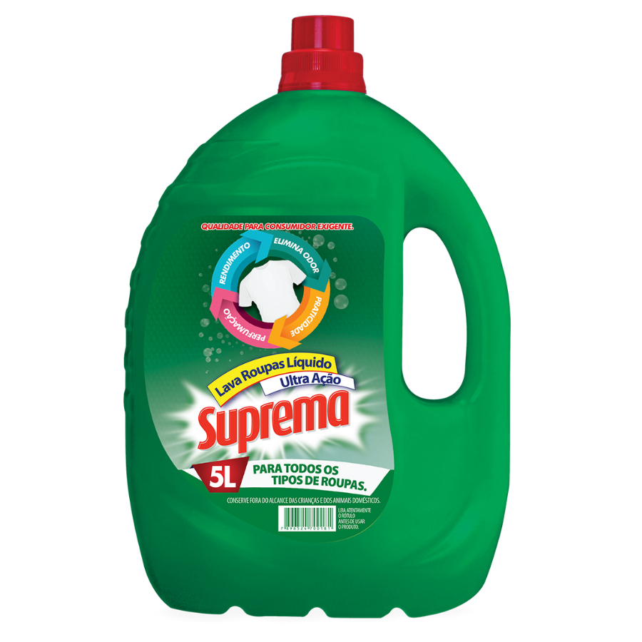 Lava roupa liquido suprema Ultra ação 5L | Shopee Brasil