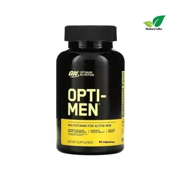 1 Pote Optimum Nutrition Opti-men Vitaminas 60 Caps | Shopee Brasil