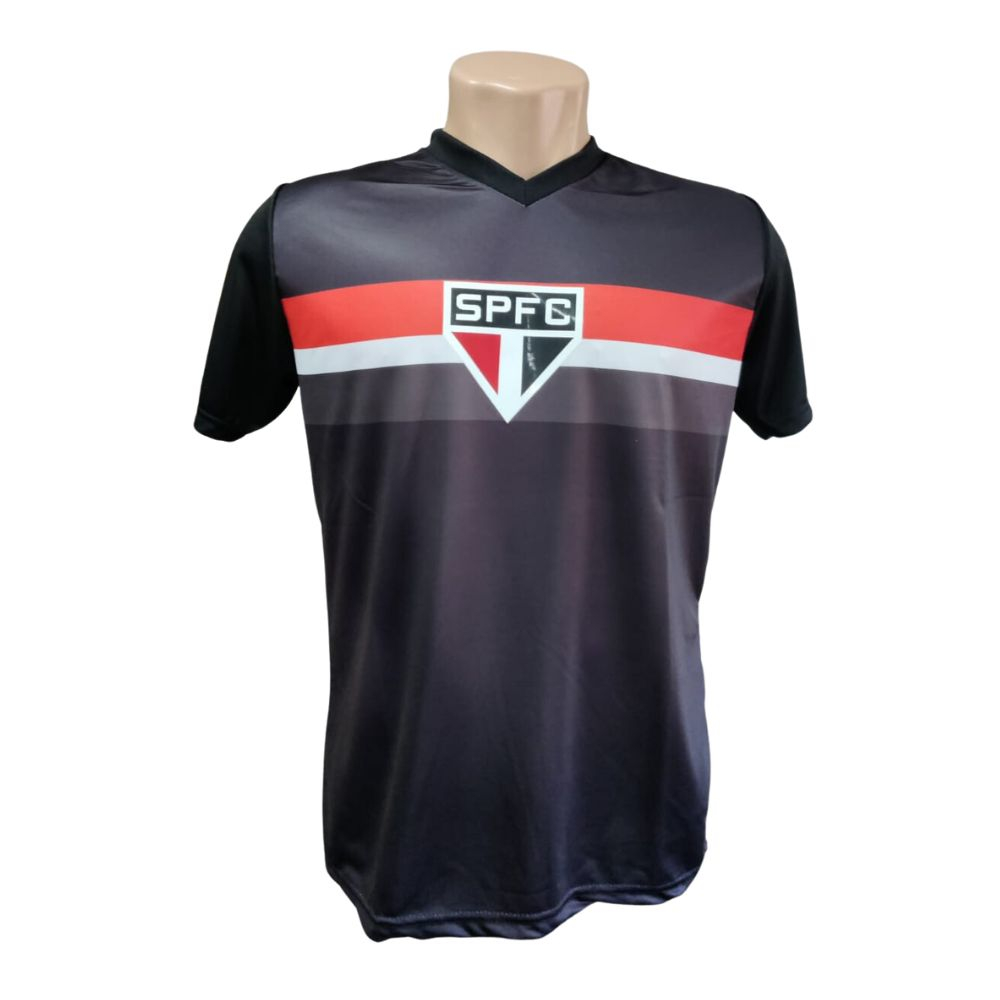 Camisa Masculina Futebol Time do Sao Paulo Camiseta Tricolor Licenciada ...