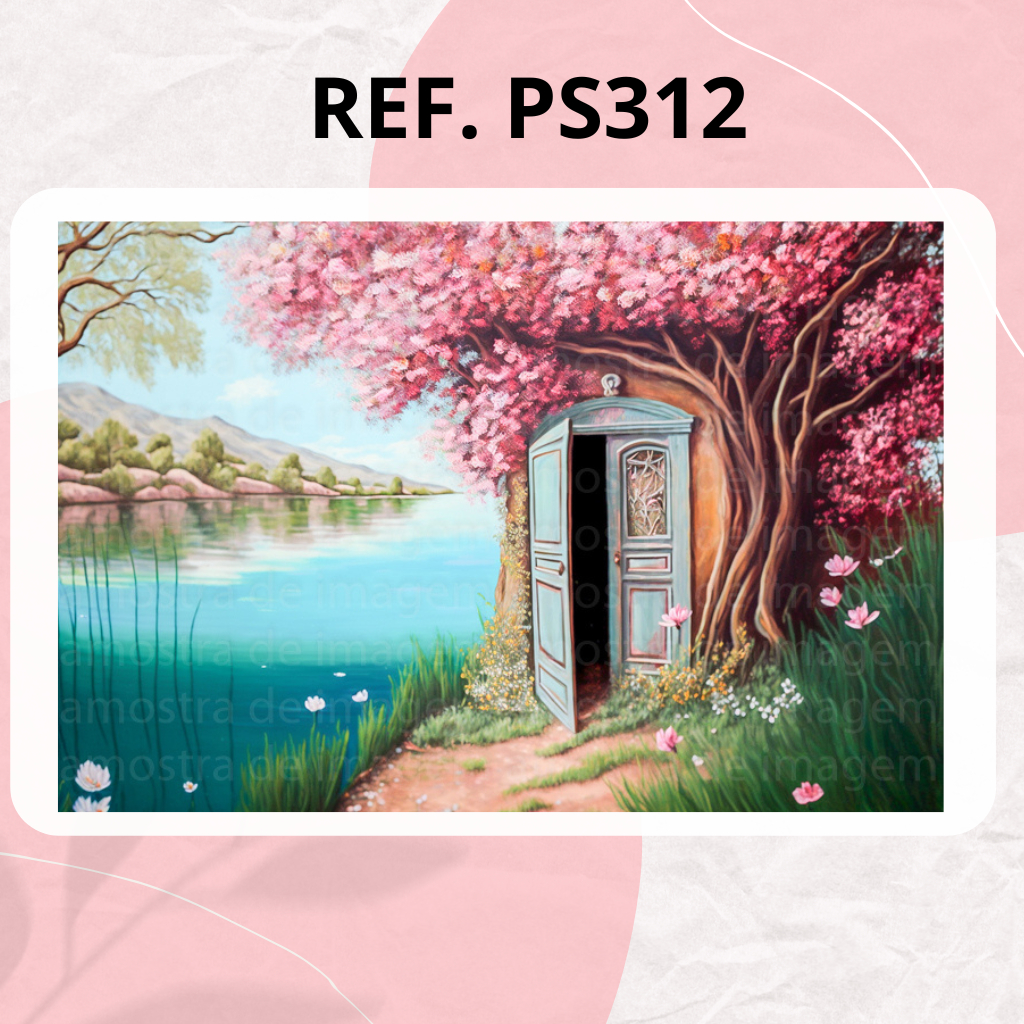 Fundo Fotográfico Tema Paisagens Modelo PS312 | Shopee Brasil