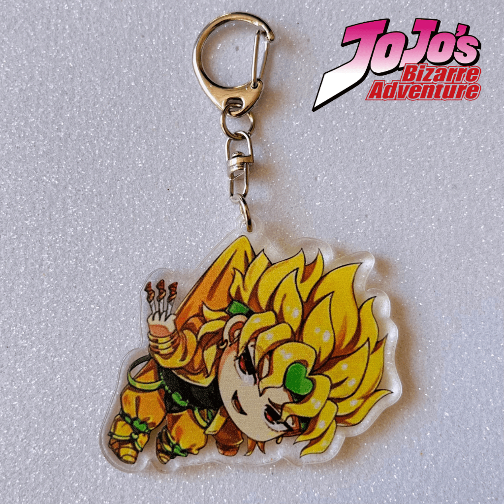Chaveiro Jojo's Bizarre Adventure Dio Brando | Shopee Brasil