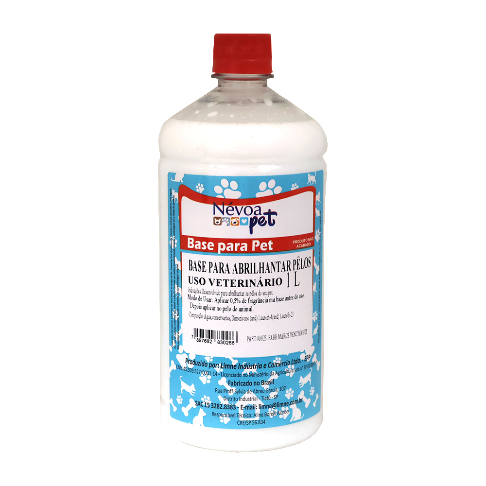 Base PET para Abrilhantar os Pelos - 1L | Shopee Brasil