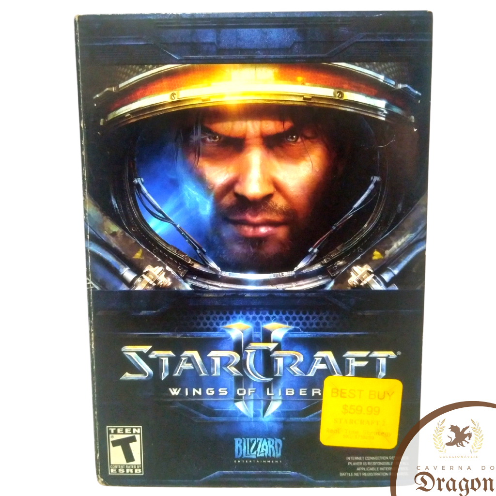 StarCraft 2 Wings of Liberty Box Original PC | Shopee Brasil