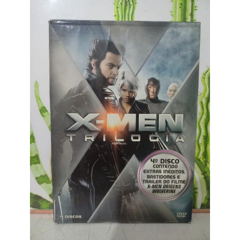 Box X-men Trilogia 4 Discos Dvd Original | Shopee Brasil
