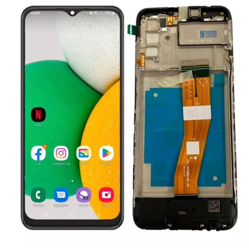 Tela Frontal Display Touch LCD Compatível A03s A037 Com Aro incell | Shopee Brasil
