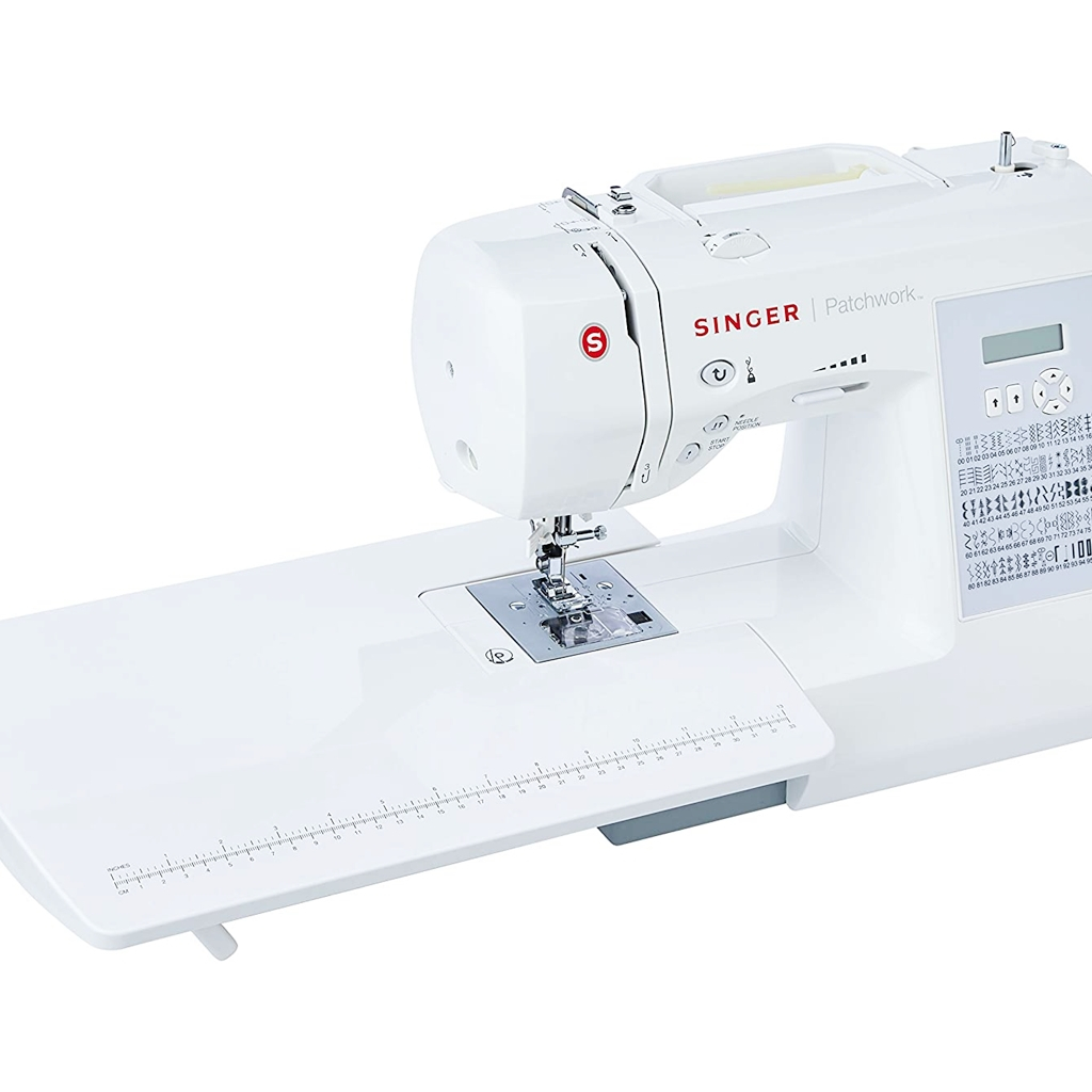 Máquina de Costura Doméstica Eletrônica Singer Patchwork 7285 220V ...