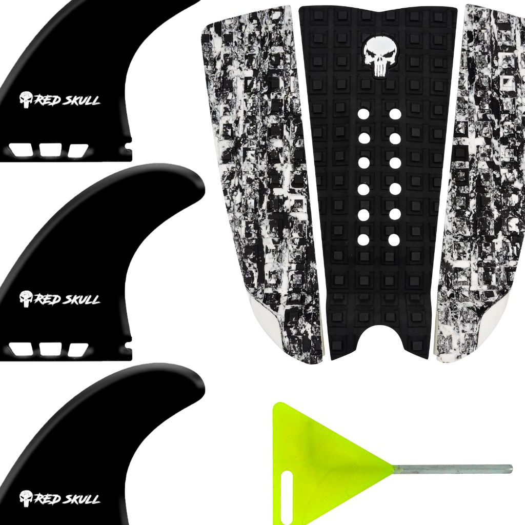 Quilha Prancha Surf Future Fins M3 + Deck Pranchinha Surf Fresado ...