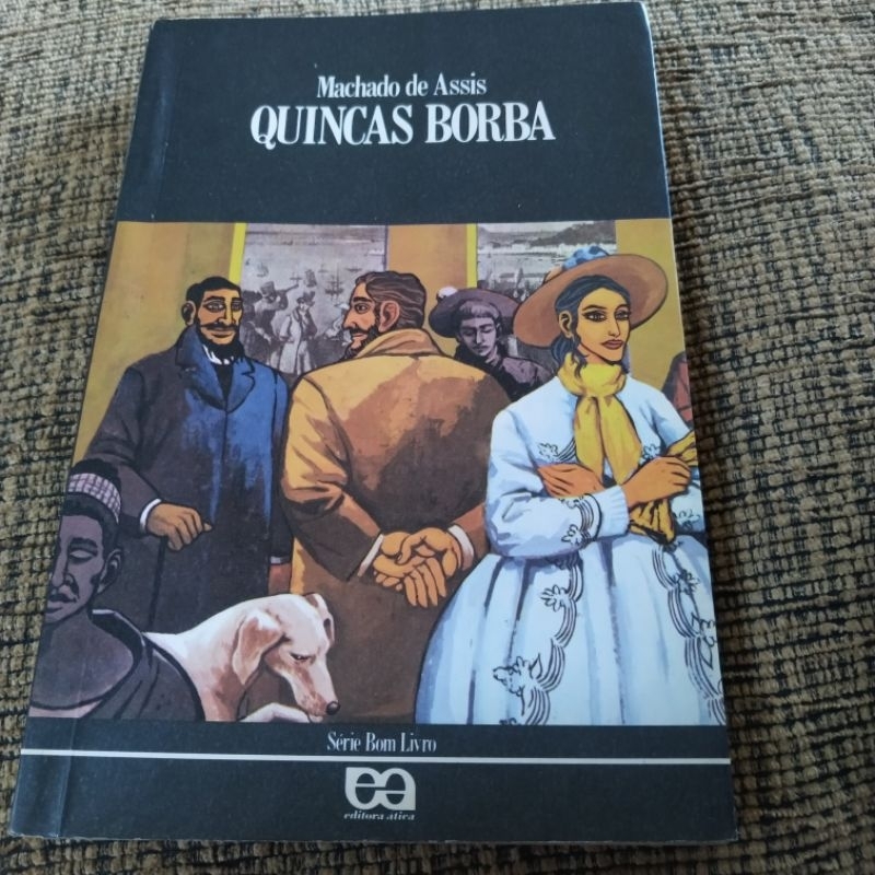 Livro Quincas Borba , Machado de Assis - 1 E | Shopee Brasil