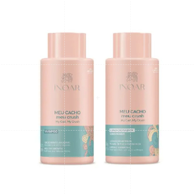 Inoar - Meu Cacho Meu Crush - Kit Shampoo+Condicionador | Shopee Brasil