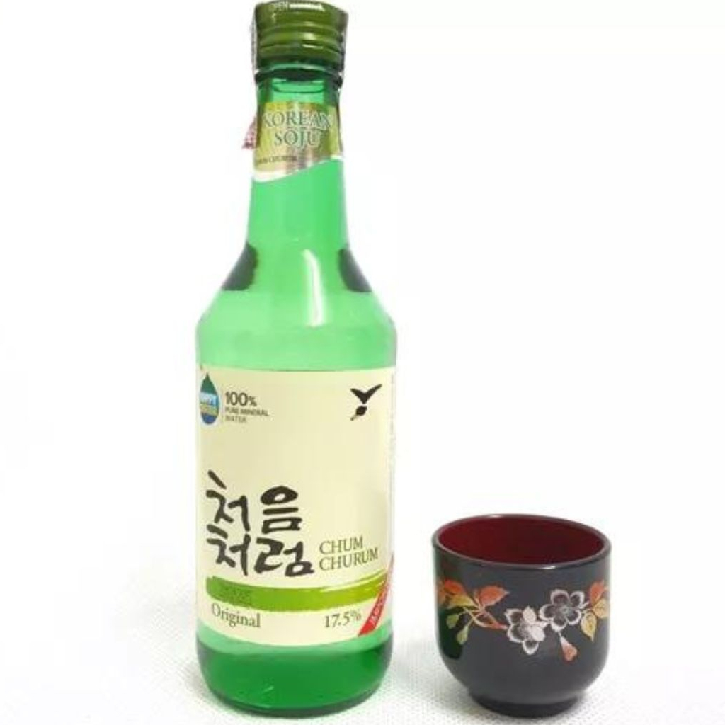 01 Bebida Soju Coreano Original/Sabor + 01 Copo Guinomi | Shopee Brasil