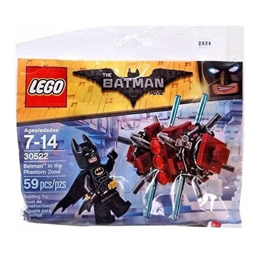 Lego 30522 The Batman Movie - Batman In The Phantom Zone | Shopee Brasil