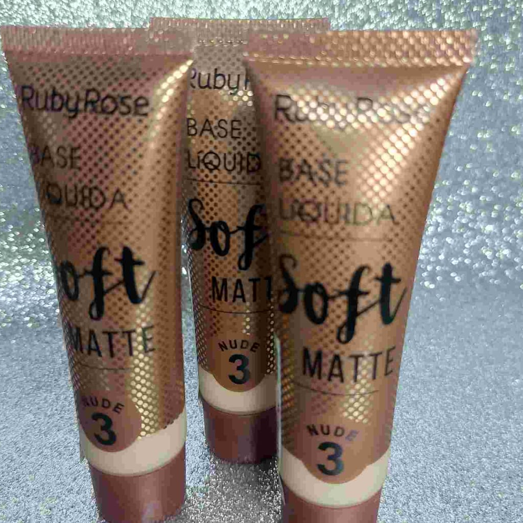 Base Soft Matte Ruby Rose - 1 unidade | Shopee Brasil