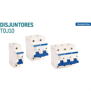 Disjuntor Unipolar/Bipolar/Tripolar de 80A, 100A e 125A Tramontina - TDJ10 | Shopee Brasil