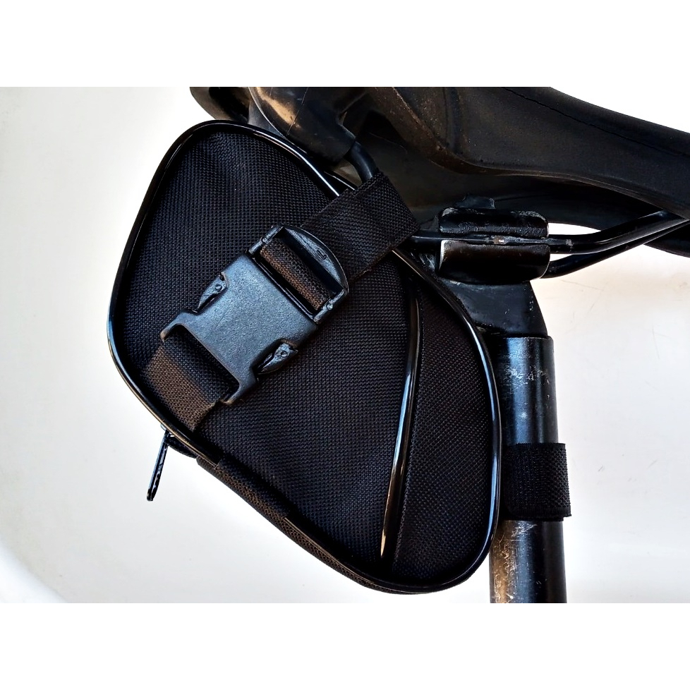 Bolsa de selim bolsa de bicicleta mini | Shopee Brasil