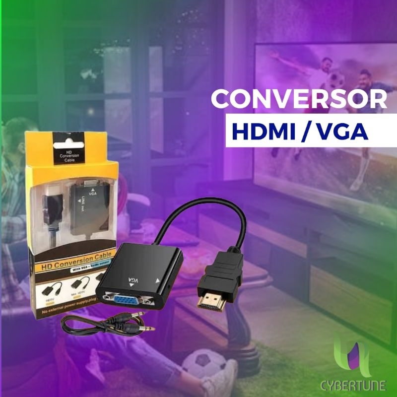 Conversor HDMI / VGA | Shopee Brasil