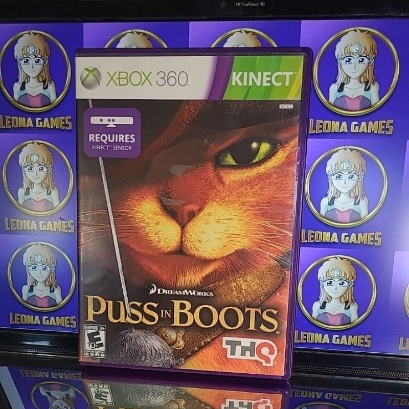 Puss In Boots (Exclusivo Kinect) Xbox 360 Original - Mídia Física ...