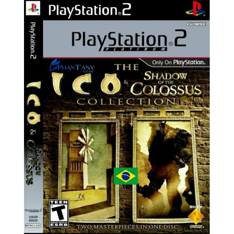 The ICO & Shadow of the Colossus Collection dublado e legendado em português para PlayStation 2 ...