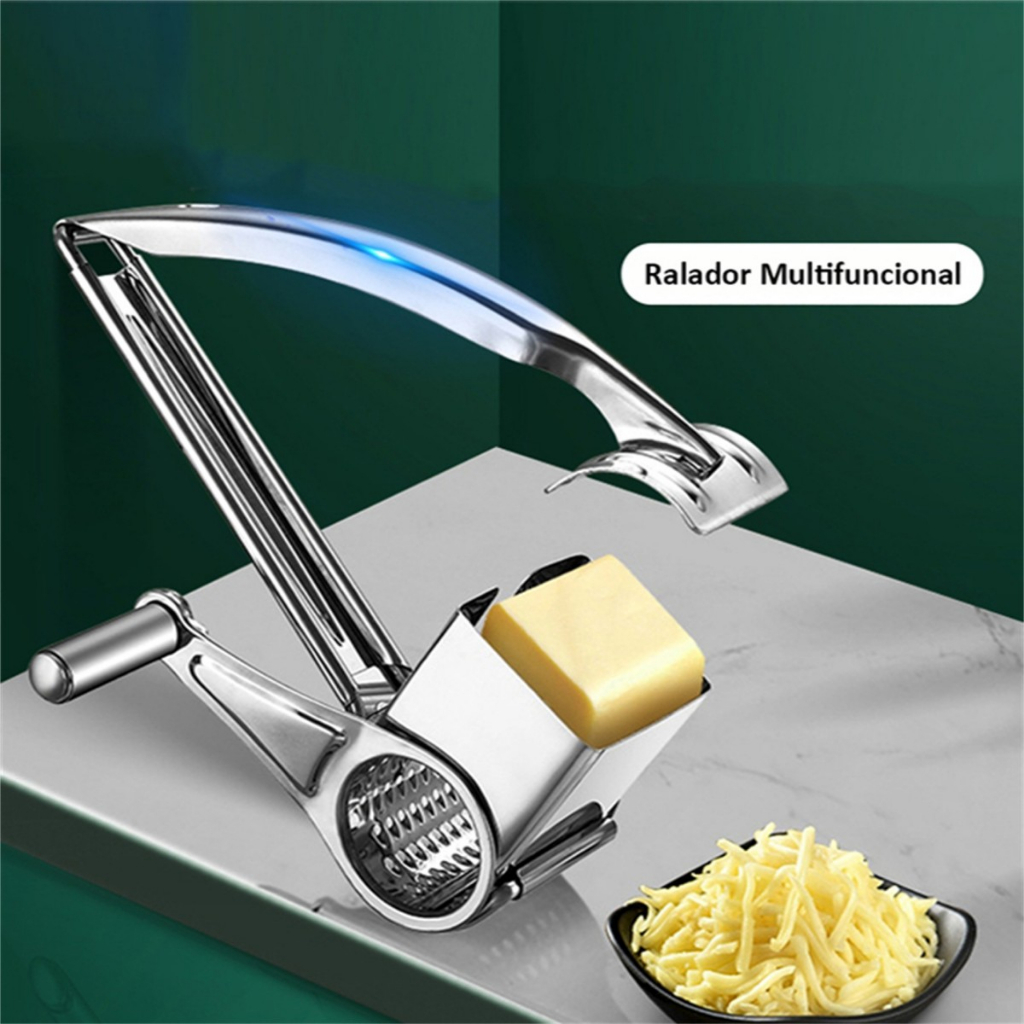 Ralador De Queijo Manual Inox Multiuso Cozinha Triturador | Shopee Brasil