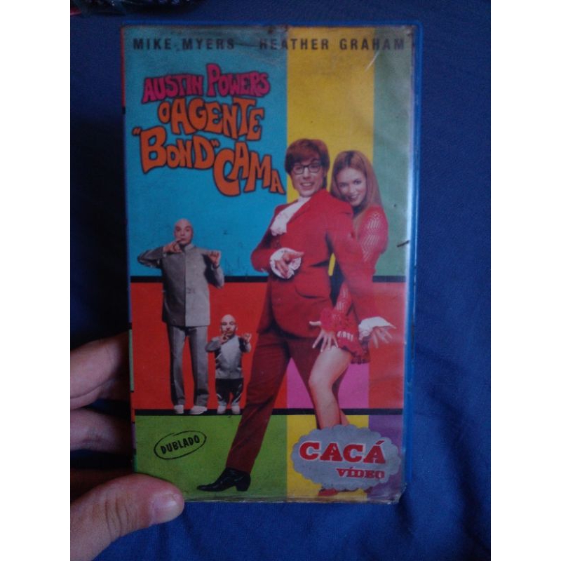 VHS Austin Powers O agente Bond Cama ( dublado) | Shopee Brasil VHS Austin Powers O agente Bond Cama ( dublado) | Shopee Brasil