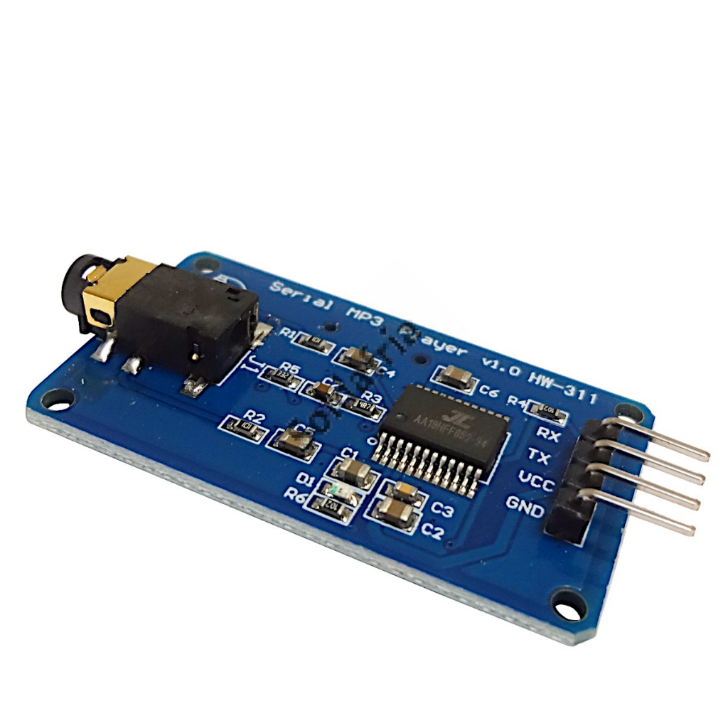 Módulo Serial Mp3 Player Yx5300 P2 Fone Para Arduino Esp8266 - pronta ...