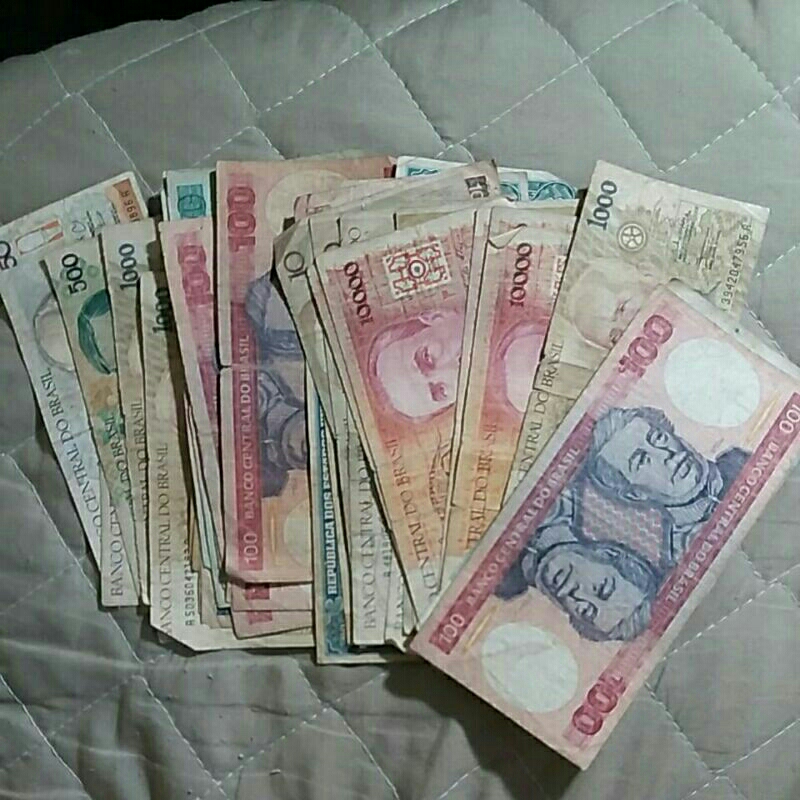 Cédulas antigas brasileiras baratas - leia a descrição | Shopee Brasil