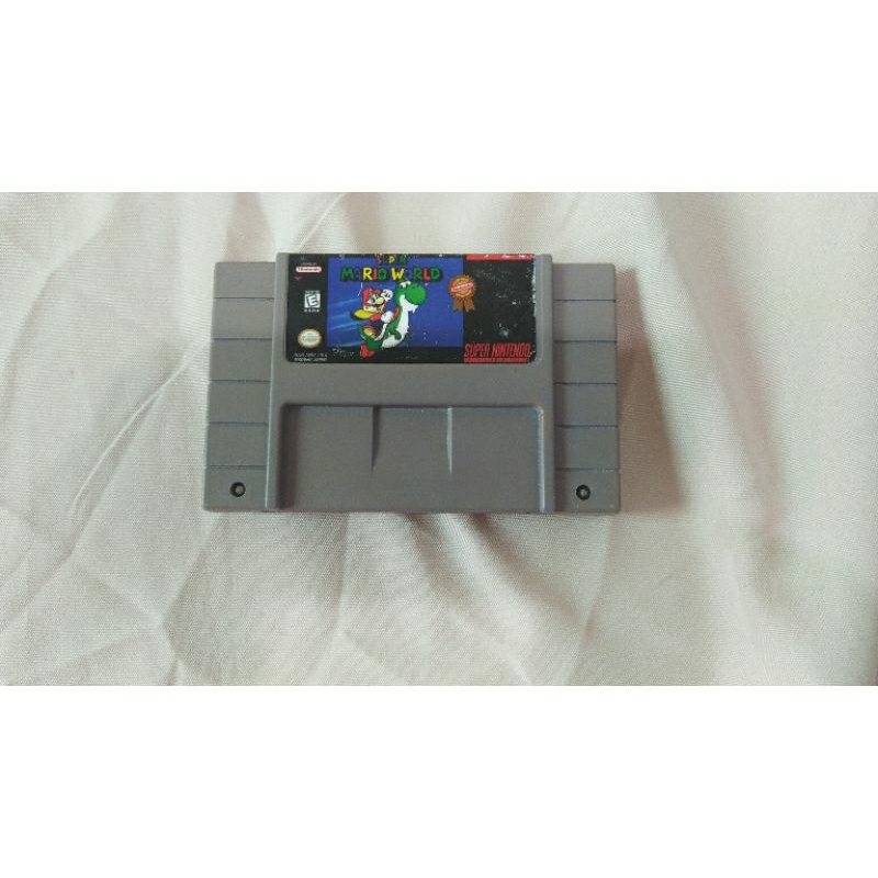 cartucho de super Nintendo Mário World | Shopee Brasil