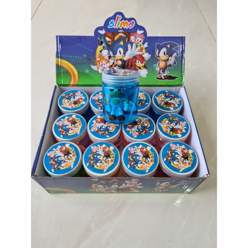 Slime Sonic com Bonecos Surpresa | Shopee Brasil