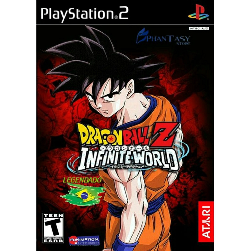 Dragon Ball Z Infinite World legendado em português para PlayStation 2 ...